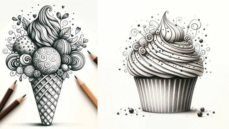 Mastering Pencil Drawing of Food: Sketchbook to Feast Secrets