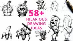 Craft Funny Drawings: Witty Guide & 58+ Ideas to Spark Creativity