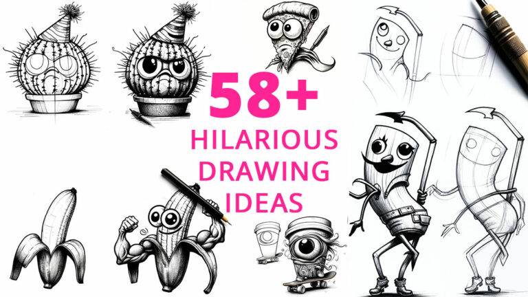Craft Funny Drawings: Witty Guide & 58+ Ideas to Spark Creativity