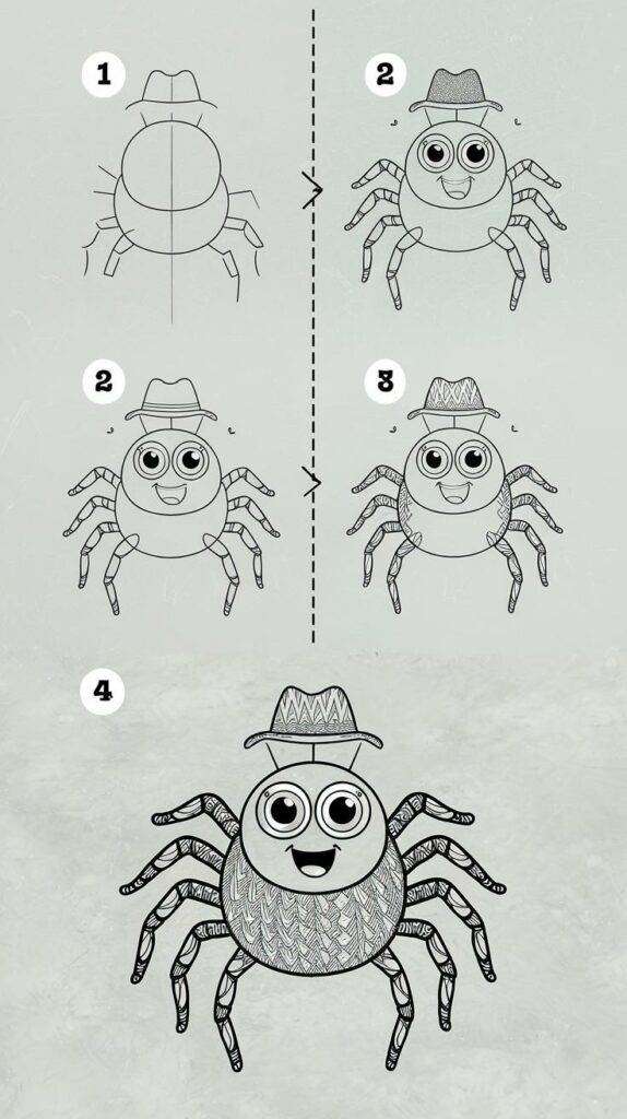 18 Halloween Doodle Ideas That Are Scary Easy to Draw (With Step by ...