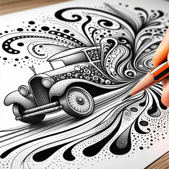 98 Pencil Drawing of Cars Ideas to Spark Your Artistic Journey