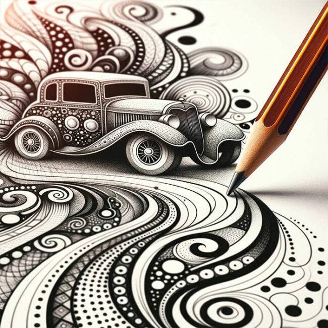 98 Pencil Drawing of Cars Ideas to Spark Your Artistic Journey