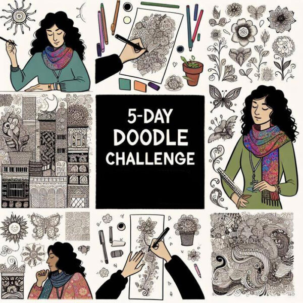 Doodle Bliss: 8 Simple Patterns for a Peaceful Mind - Full Bloom Club
