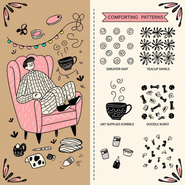 7 Therapeutic Drawing Exercises That Combat Seasonal Blues (No Artistic ...